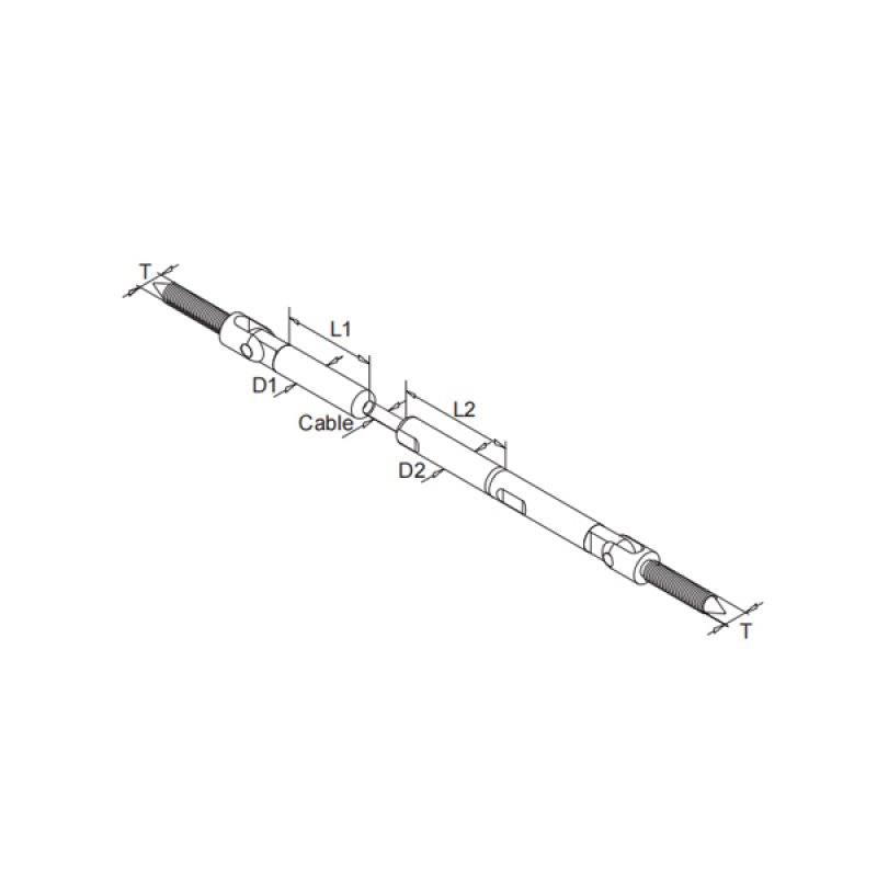 Swivel Swageless Terminal Kit