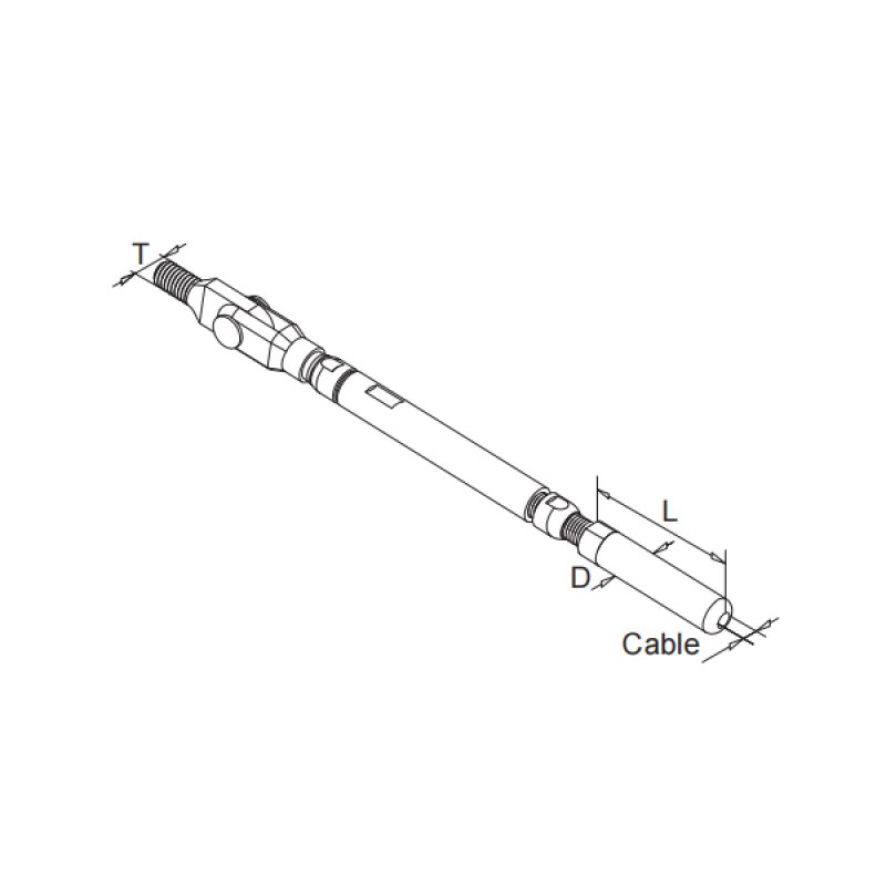 Swageless Turnbuckle