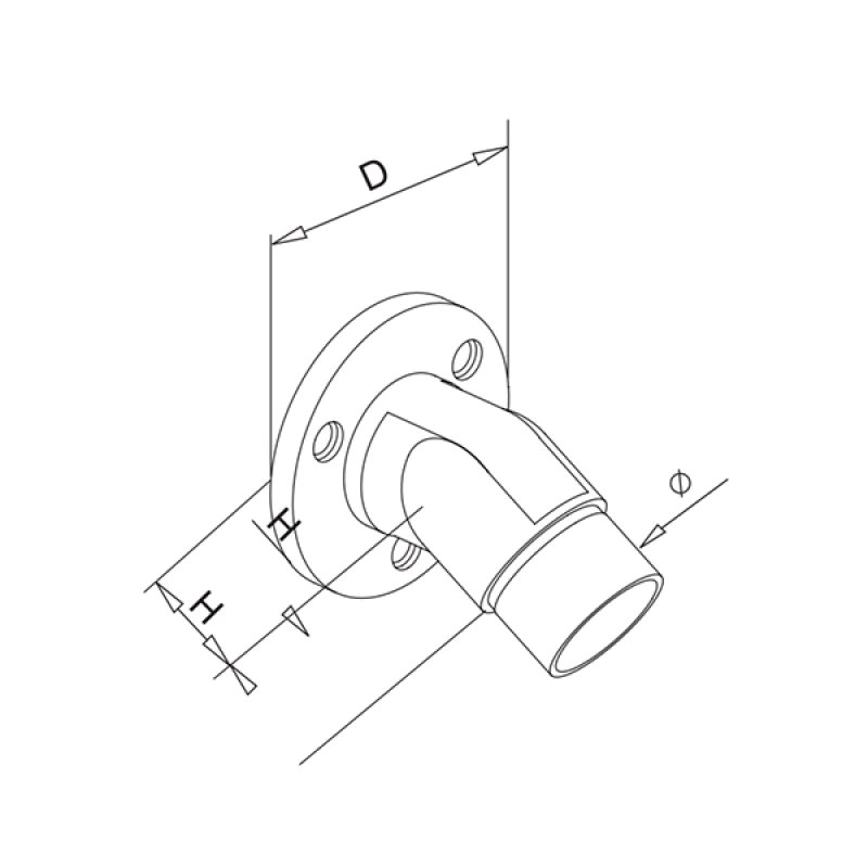 Articulated Elbow Base Plate