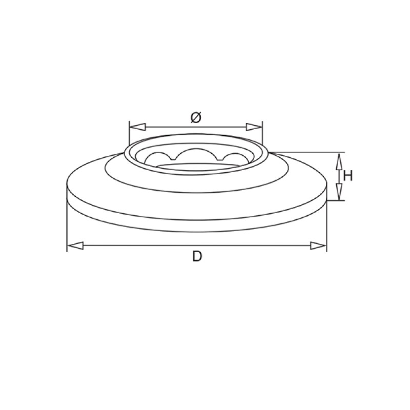 Round Cover Plate Only