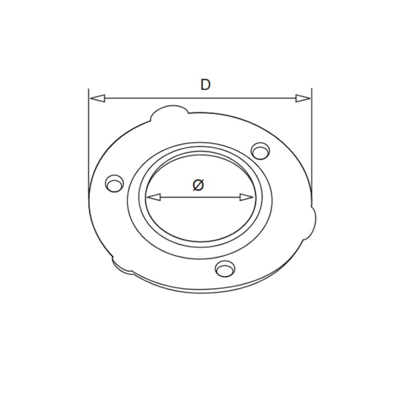 Round Base Plate Only(Welded)